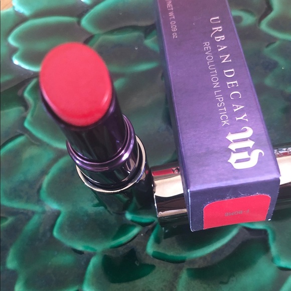 Urban Decay | Makeup | Urban Decay Revolution Lipstick Fiery Red | Poshmark